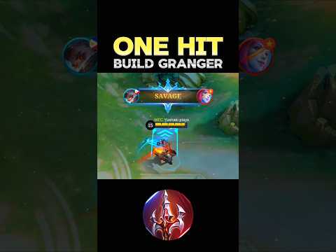 😱 WATCH THIS - BEST BUILD GRANGER 2024❓(ONE HIT) ~ MLBB 🔥 #mobilelegends #onehitbuild #granger