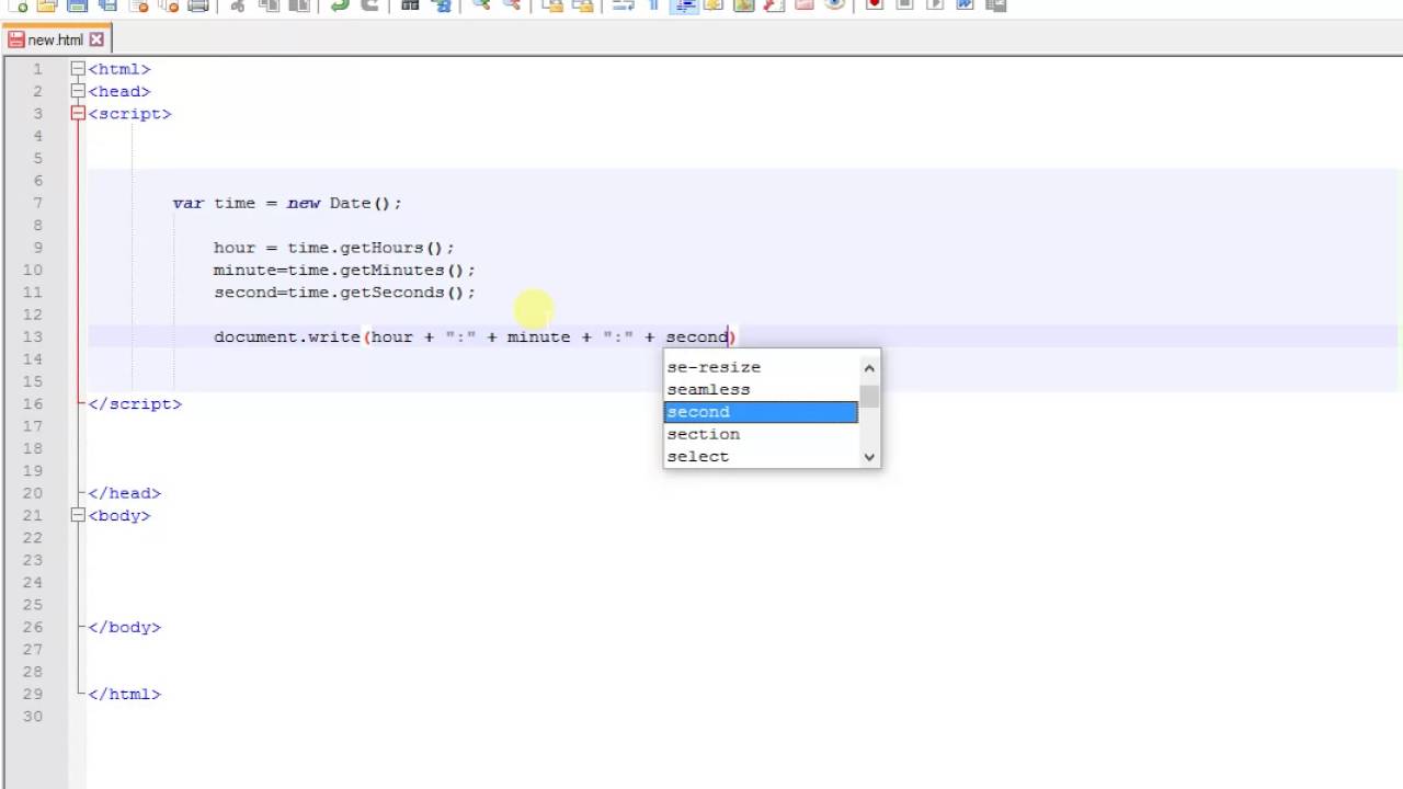 tutorial 31 -  Date Object in Javascript