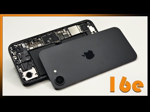 Apple iPhone 16e Teardown Disassembly Phone Repair Video Review