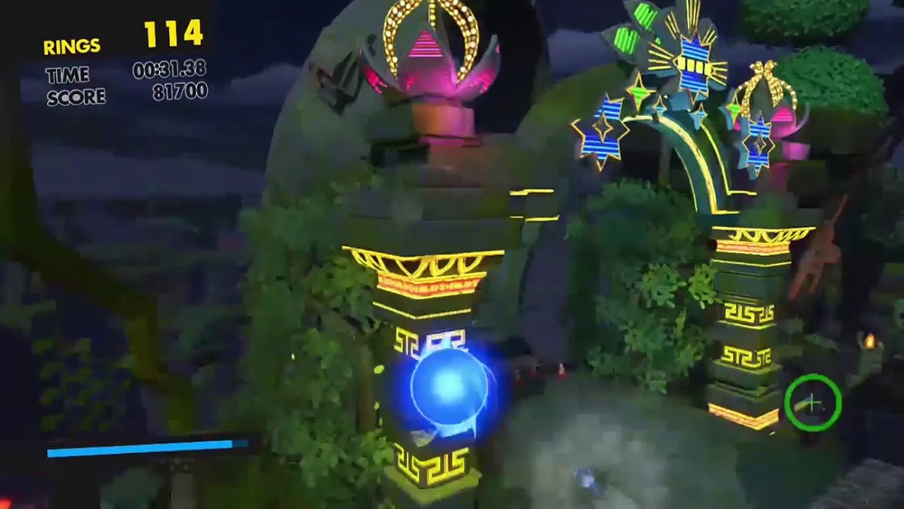 Sonic Forces Speedrun - Luminous Forest: 52.98s