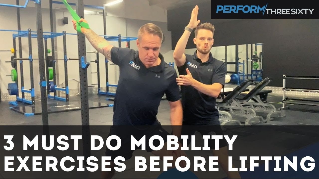 3 must do mobility drills to achieve better lifting positions