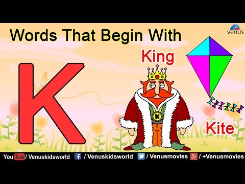Words That Begin With 'K'