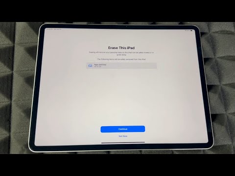 How to Factory Reset New iPad Air 2024 - 13” (6th Generation) - M2
