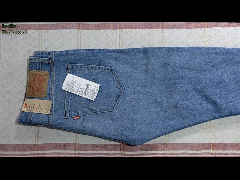 Levi's Men's Tapered Fit Slim Jeans#indiaunboxed