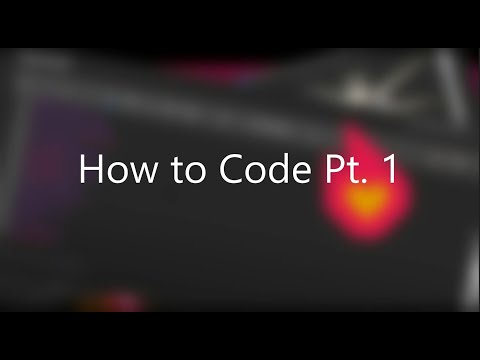 FANDOM : How to code Pt1