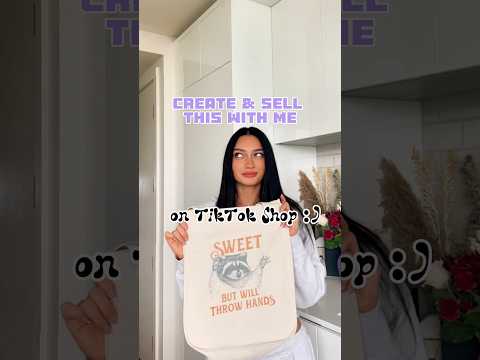 How to make money on TikTok Shop 👀 using Printify✨💸💟 #sidehustleideas