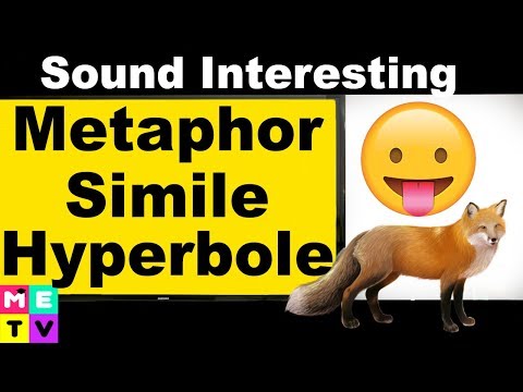 English Metaphor Simile Hyperbole | Sound Interesting ๐
