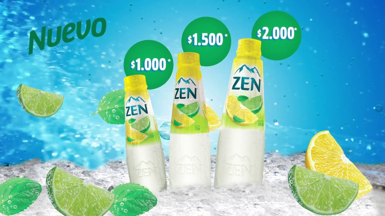 Lanzamiento  ZEN Lima limon y hojas de menta