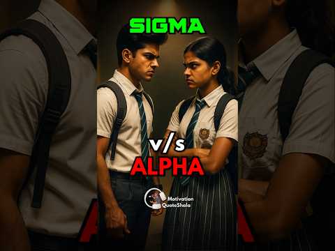 5 Signs! ALPHA vs SIGMA Student 😱 #studymotivation #studytips