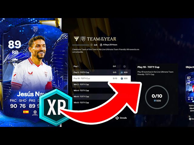 EA FC 24 TOTY Cup objective set: How to obtain Jesus Navas, Banini, and ...
