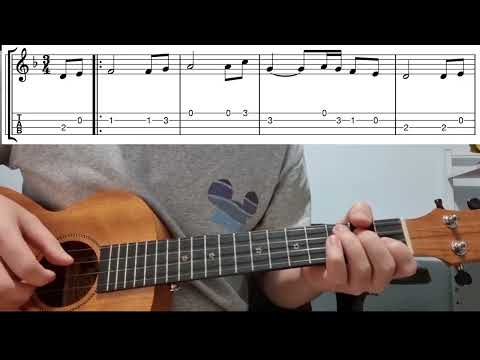 Call Of Magic (The Elder Scrolls) - Easy Beginner Ukulele Tab With Playthrough Tutorial Lesson