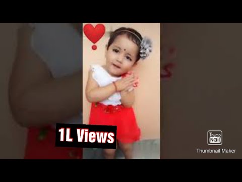 Cute Baby Dance Video Tamil WhatsApp Status| Cute Baby Dance|tiktok video|#viral #cutegirl #trending