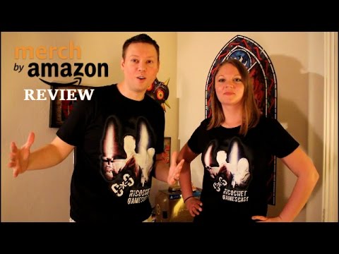 Merch by Amazon Review: Ricochet Gamescast T-Shirt