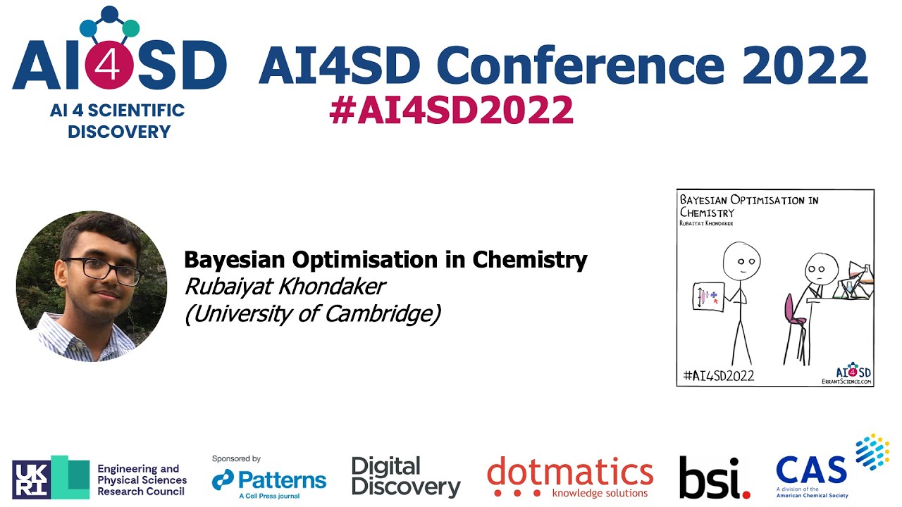 AI4SD2022: Bayesian Optimisation in Chemistry – Rubaiyat Khondaker