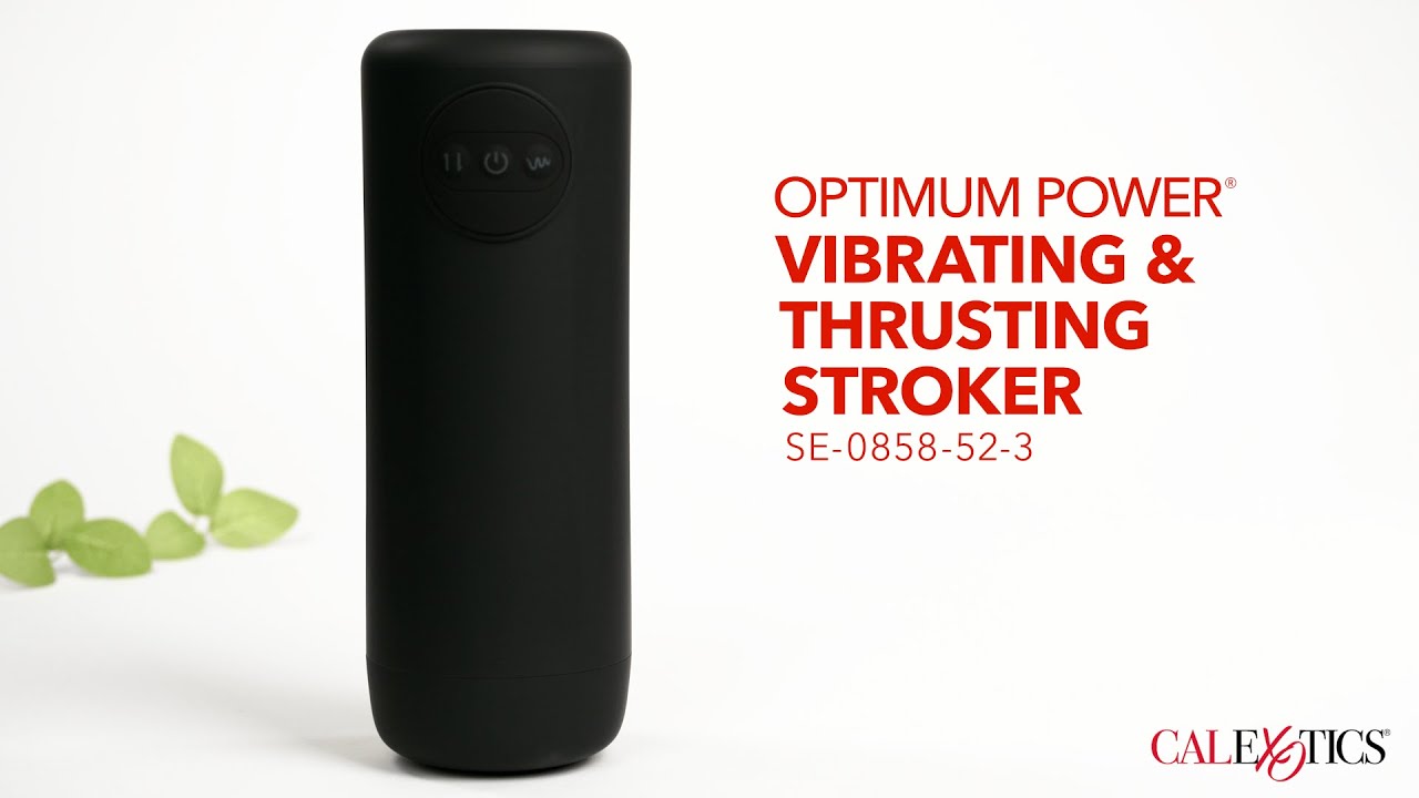 CalExotics Optimum Power® Vibrating and Thrusting Stroker