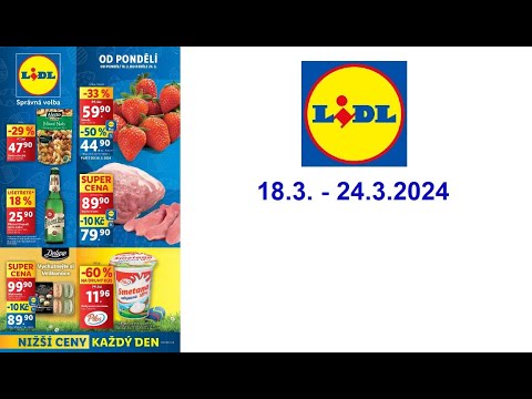 Leták Lidl - 18.3.2024 - 24.3.2024