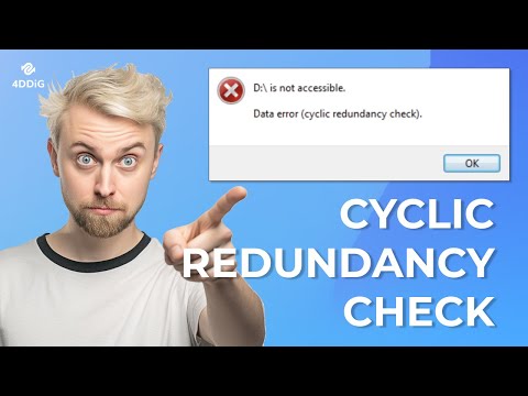 【4 Ways】How to Fix Cyclic Redundancy Check Error (CRC)? Step-by-Step Guide | 2025 Update