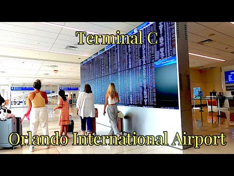 🛬🛫MCO Newly Built Terminal C | Orlando International Airport | Orlando , FL
