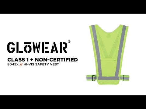 GloWear 8045X Hi-Vis Safety Vest for Runners Prioritizes Visibility, Fit & Function