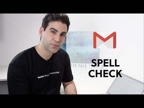 Gmail Tips - Enable spell check