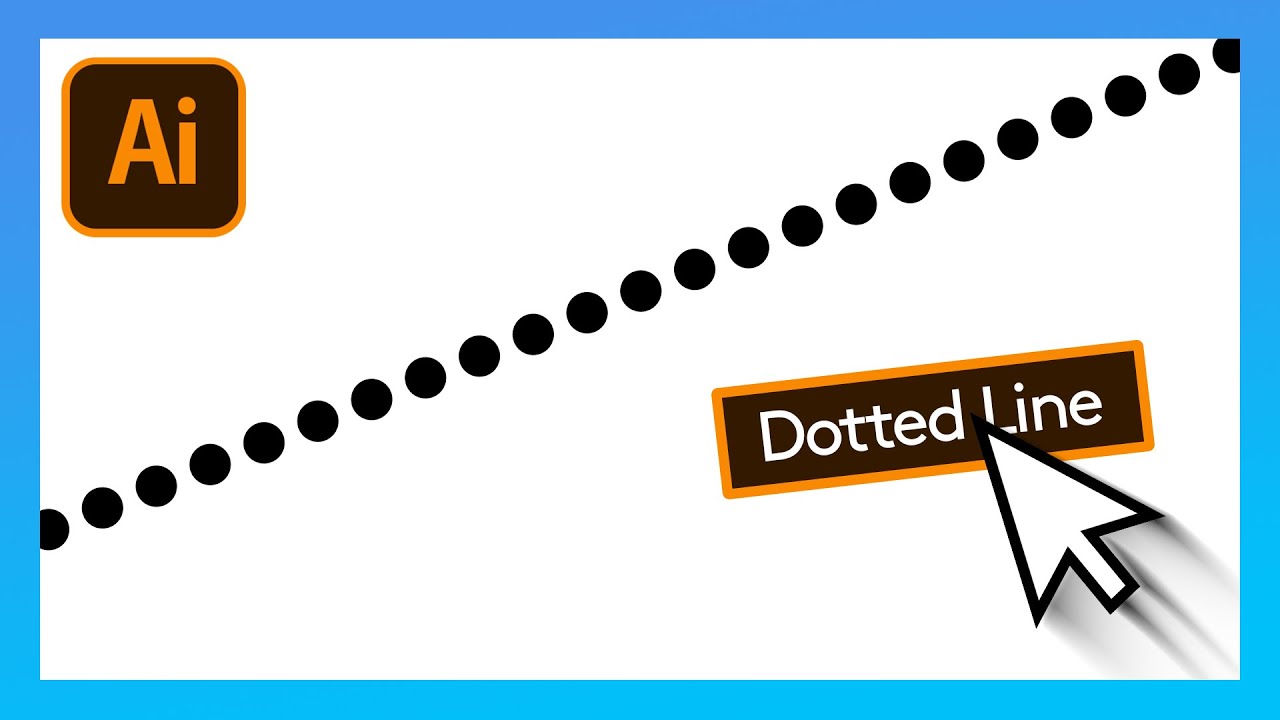 How to Create a Dotted Line in Illustrator | Adobe Tutorial