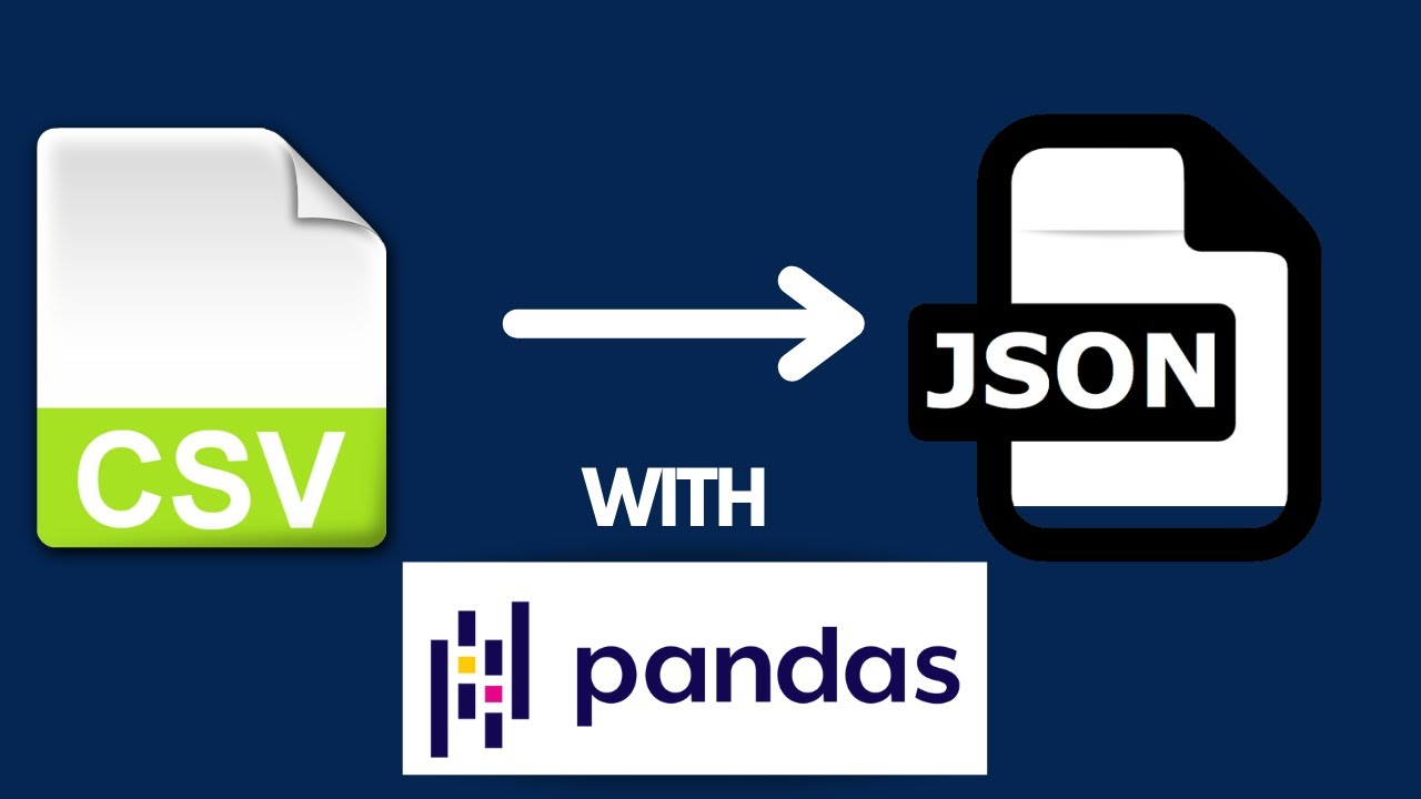 CSV To JSON With Python Pandas