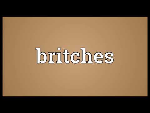 Britches Meaning