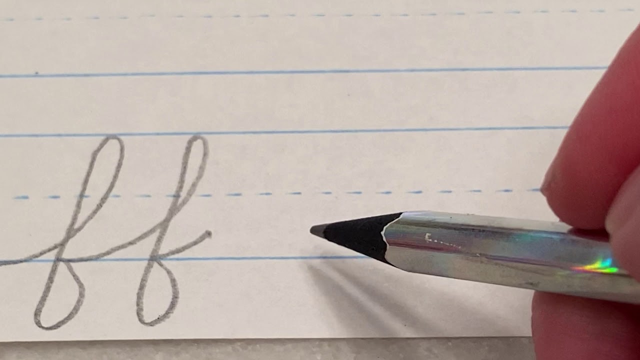 How to connect cursive 
