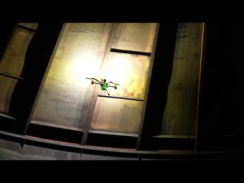 Voliro T use case: Storage tank inspection (inside)