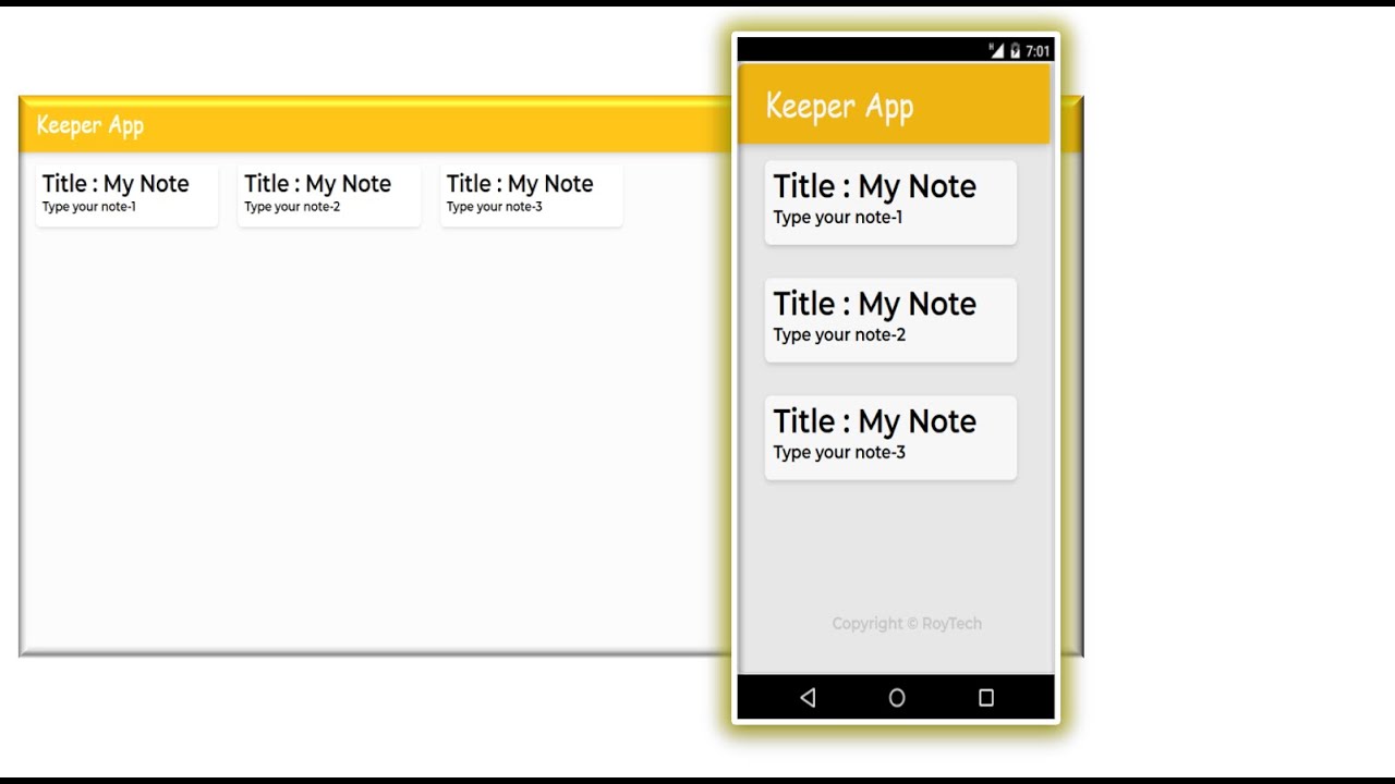Create Your Own Keeper App with HTML and CSS
