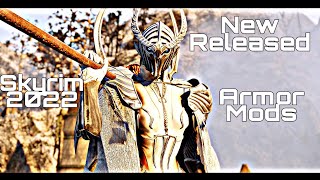 New Armor Mods Released 2022 So Far Skyrim SE PC Xbox at Skyrim Special ...