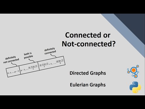 NetworkX tutorial: directed graphs, connectivity, eulerian graphs