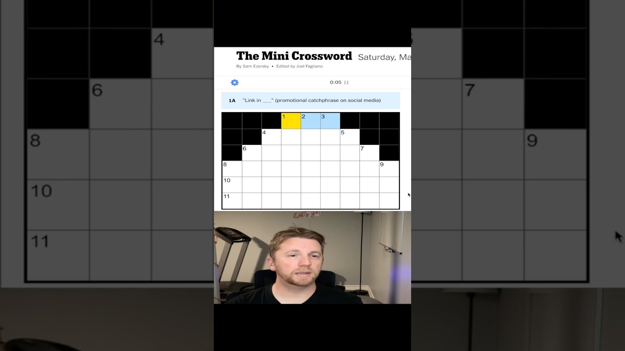 May 17 - New York Times Mini Crossword