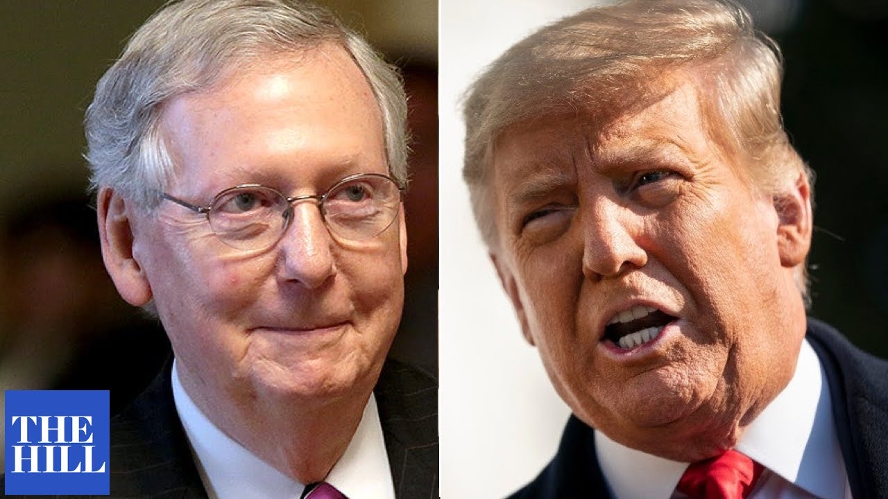 McConnell Laughs Off Trump's 'Old Crow' Nickname: 'It's My Favorite Bourbon'
