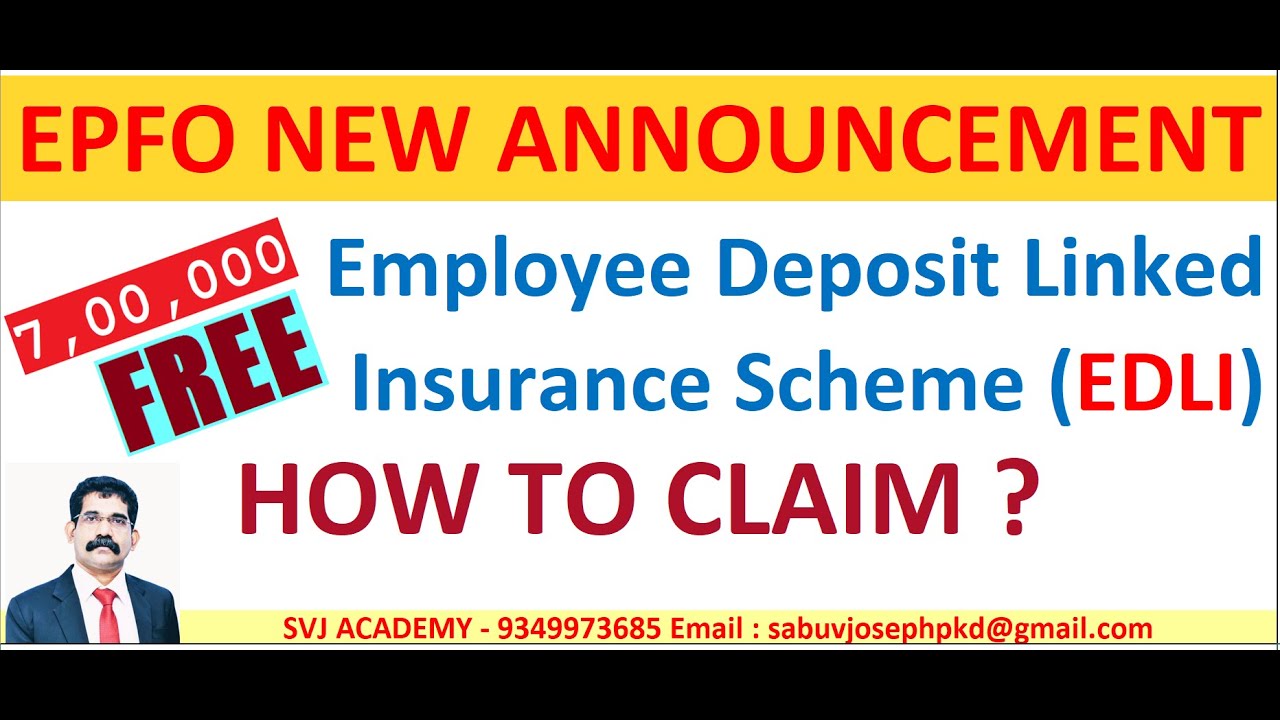 FREE 7 Lakh Rs Life insurance by EPF | New Amendment In EDLI Scheme ...