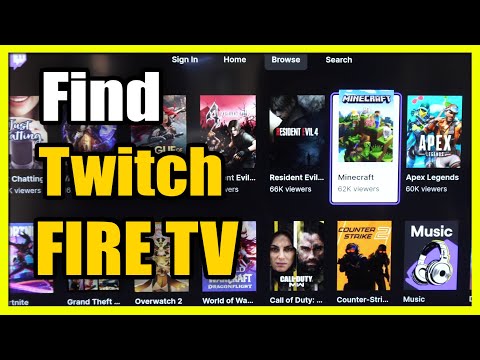 How to Find & Move Twitch App on Amazon Fire TV (Favorites)