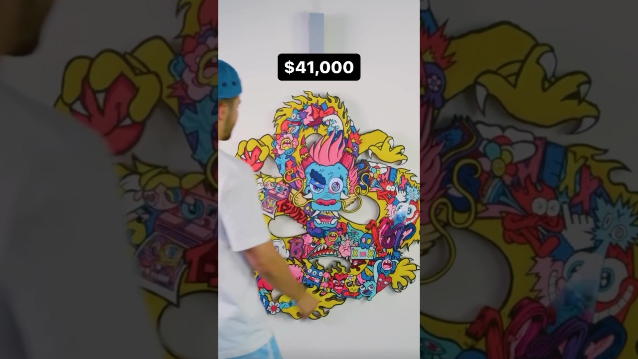 Vexx Sold His Paintings For $$$