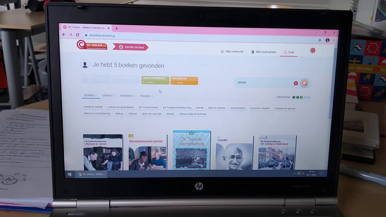 Uitleg DConline in Basispoort