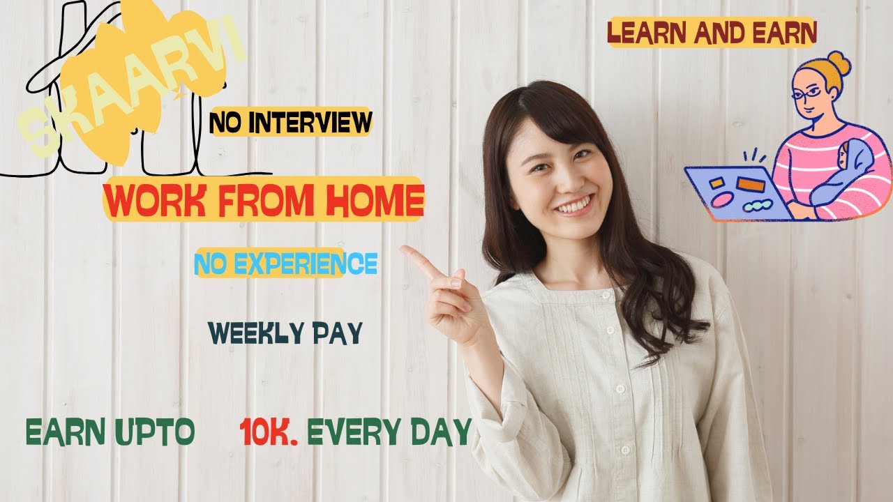 WORK FROM HOME...SKAARVI DIGITAL ACADEMY...