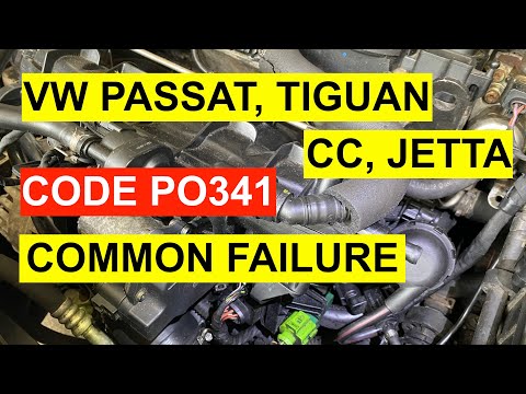 Diagnose A P0341 Code On VW Passat, Tiguan, CC, Jetta TSI/ CCTA 2.0 Turbo 2009 & Up