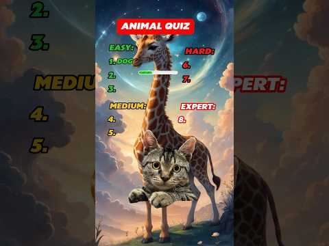 Animal Quiz! How Many Animals Do You Know?