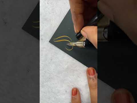 Offhand flourishing ❤️ #calligrapher #copperplatecalligraphy #calligraphy #flourishing