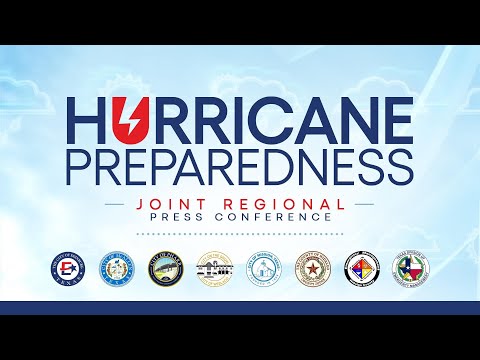 2023 Joint Regional Jurisdictional Hurricane Preparedness Press Conference