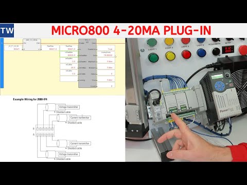 How to Wire a 2080-IF2 IF4 on a Micro850 and Scale in CCW