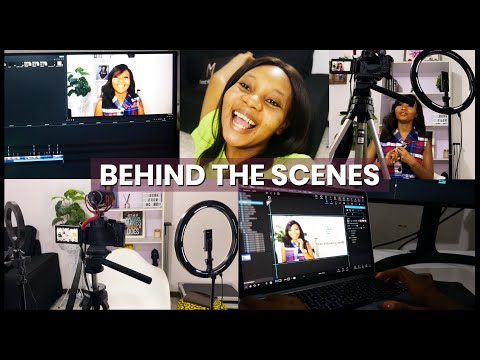 Beginner Friendly YouTube Behind The Scenes | How To Create A YouTube Video