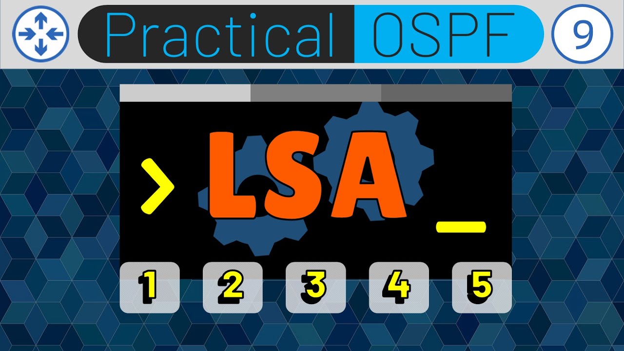 OSPF LSA - the BEST explanation of the Types of OSPF LSAs