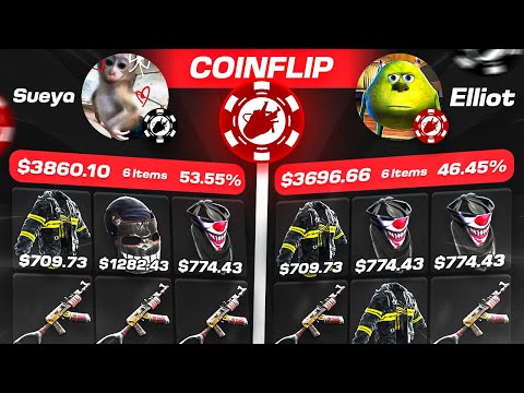 COINFLIPPING $10,000 IN RUST SKINS ON RUSTYPOT - Rust Gambling