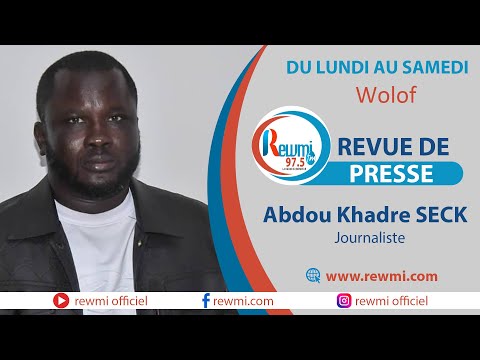 Revue De Presse ! Abdou Khadre Seck 20 Juin 2025 [Version Wolof]…Rewmi Officiel