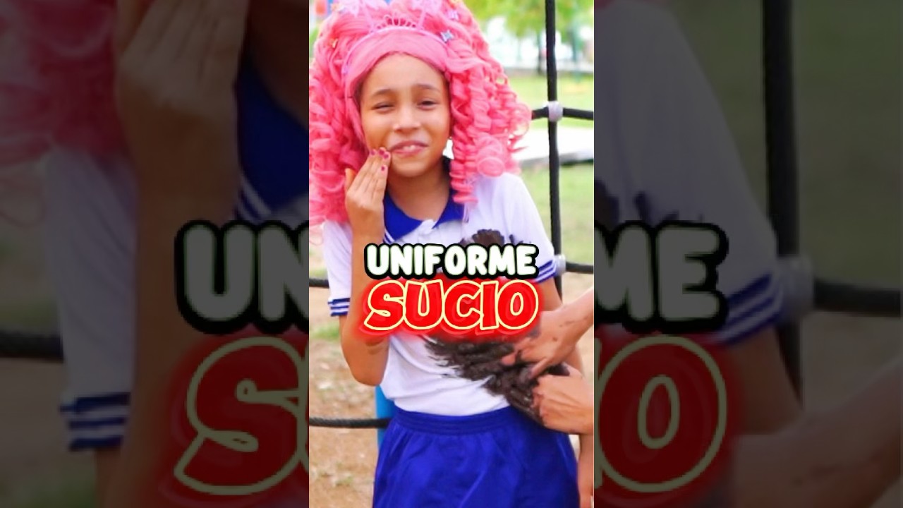 Uniform covered in mud | #school #uniform #firstdayofschool #viralshort