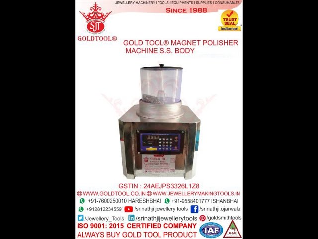 Jewellery Finishing Tool - Jewelry Finisher Machine Vibratory Tumbler ...
